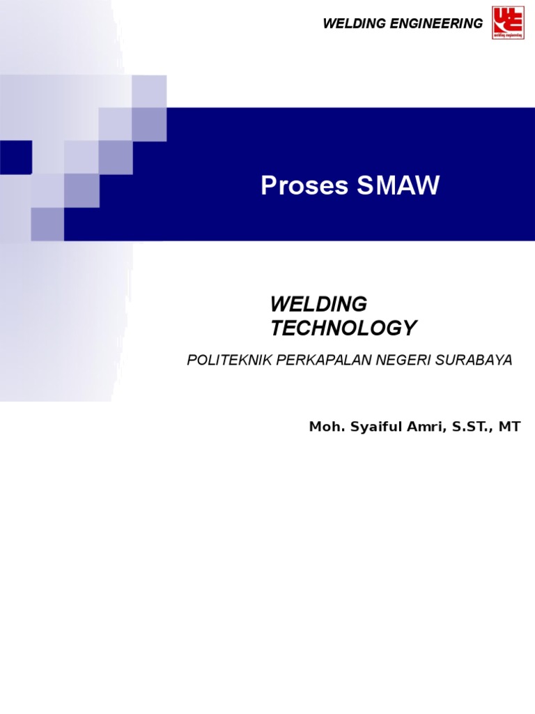 Proses SMAW | PDF | Teknologi & Rekayasa