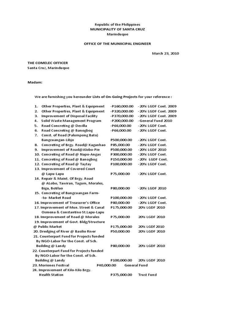 Comelec | PDF | Environmental Issues | Materials
