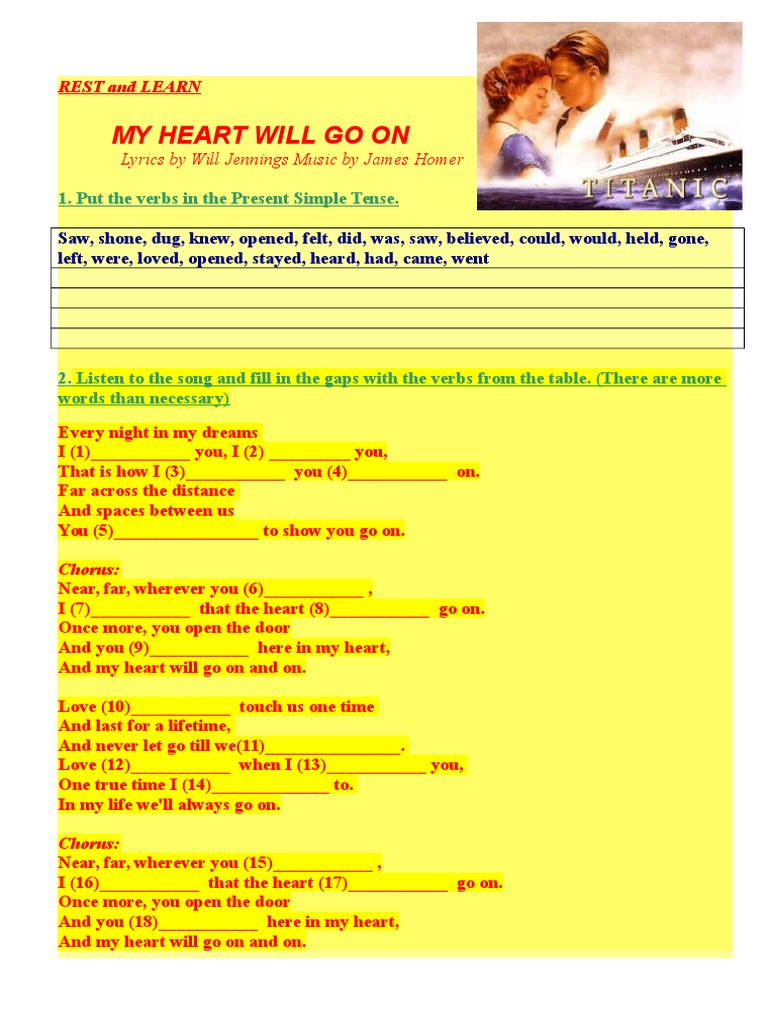 My Heart Will Go On | PDF