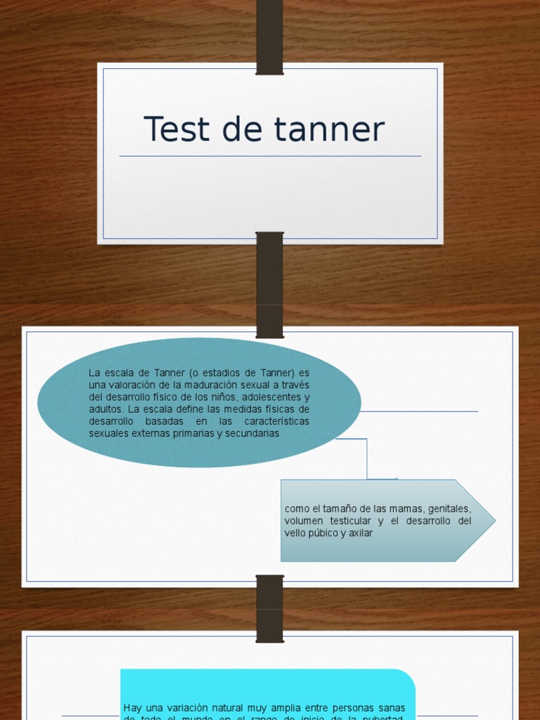 Test de Tanner | PDF | Pecho | Anatomia sexual