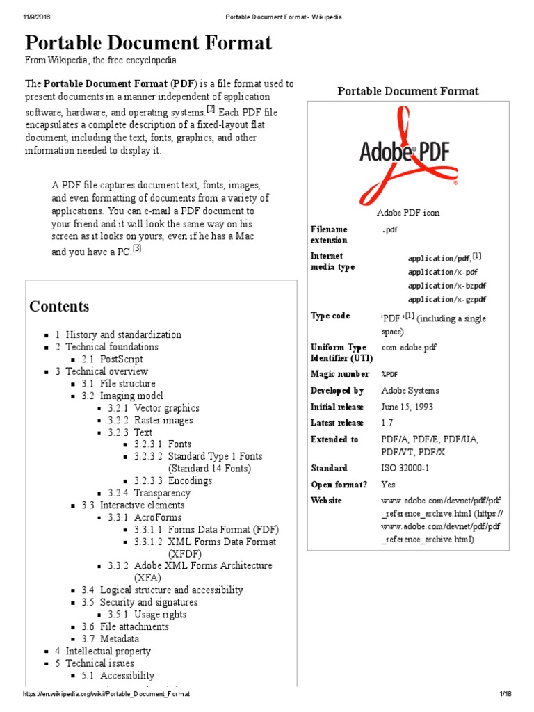 Portable Document Format Wikipedia Portable Document Format File Format 