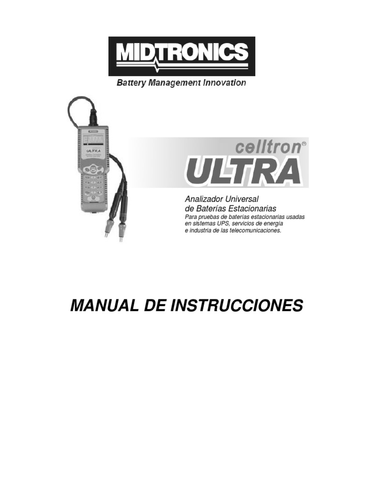 Manual Celltron ULTRA Español | PDF | Batería (electricidad) | Seguro digital