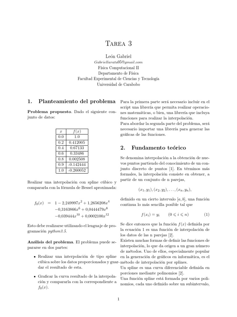 Interpolación Con Spline Cúbico A Partir de Conjunto de Datos - Python ...