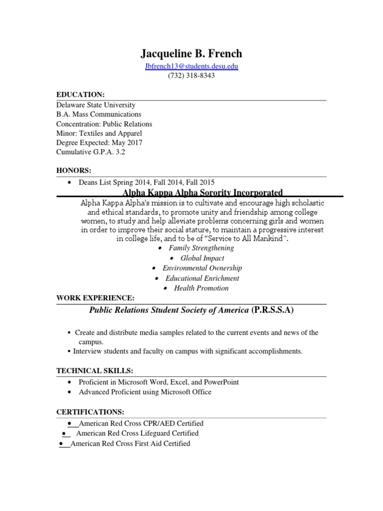 Website Resume | PDF