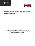 High Pressure Water Jetting Safety Guide | PDF | Personal Protective ...