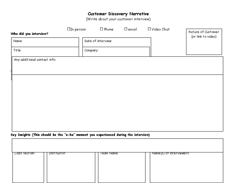 Customer Interview Insights Summary | PDF | Career & Growth