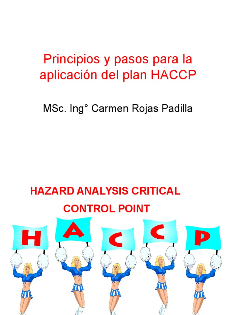 12 Pasos y 7 Principios Del HACCP | PDF | Análisis de Riesgo y Puntos Críticos de Control ...