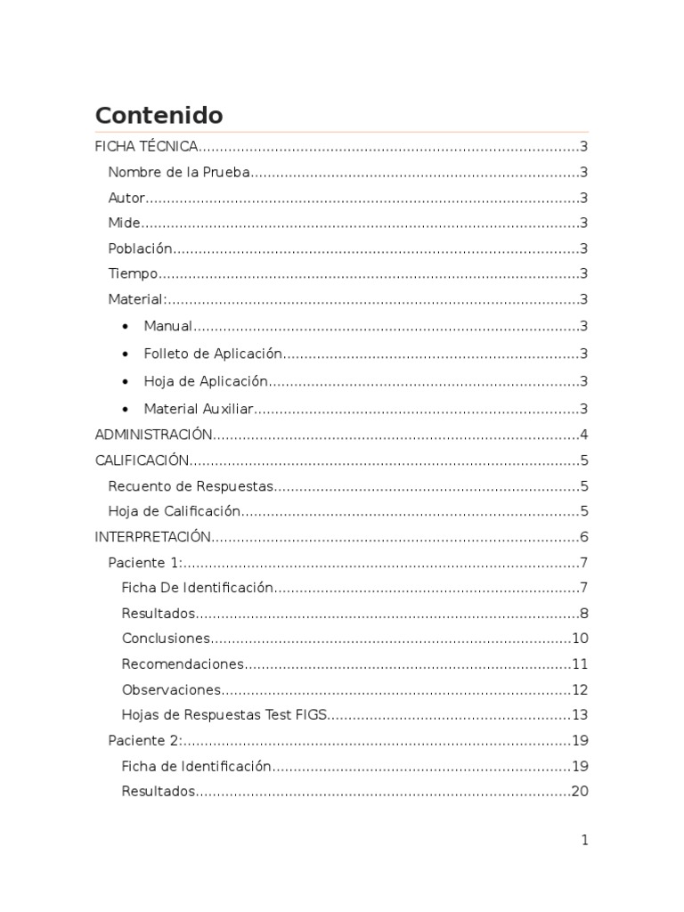 Test Figs | PDF | Recursos humanos | Vejez