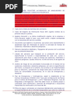 Requisito Racda Manejador | PDF | Residuos | Póliza de seguros