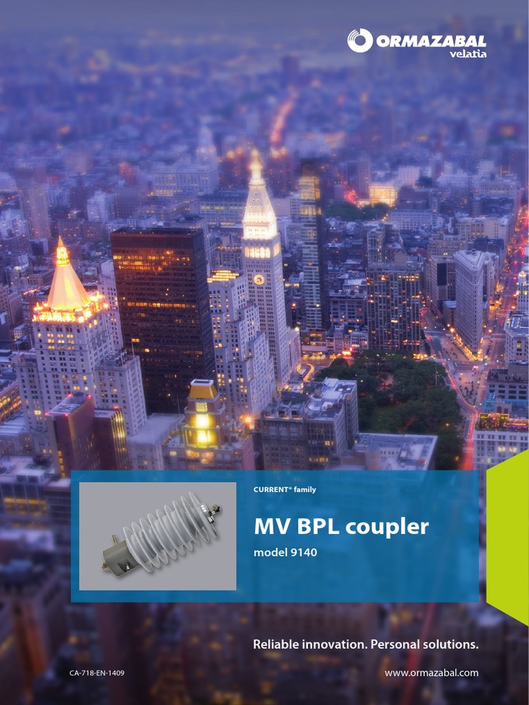 BPL Coupler | PDF | Insulator (Electricity) | Electric Power Transmission