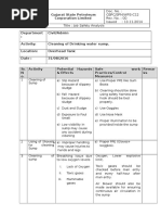 SCBA Checklist | PDF | Mechanical Engineering | Equipment