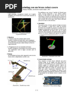Brazo Robotico Simulacion Arduino | PDF