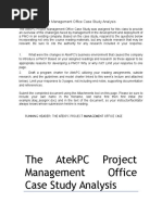 AtekPC PMO Implementation Challenges | PDF | Project Management ...