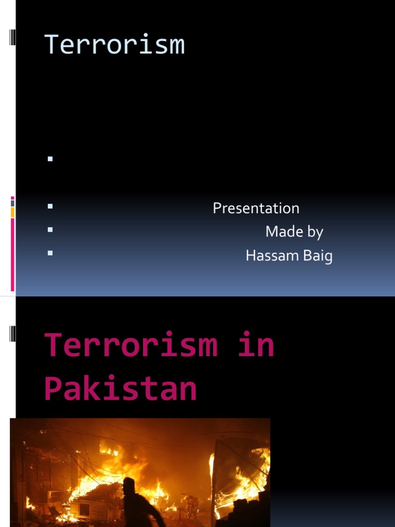 Terrorism: Presentation Made by Hassam Baig | PDF | Soviet–Afghan War ...