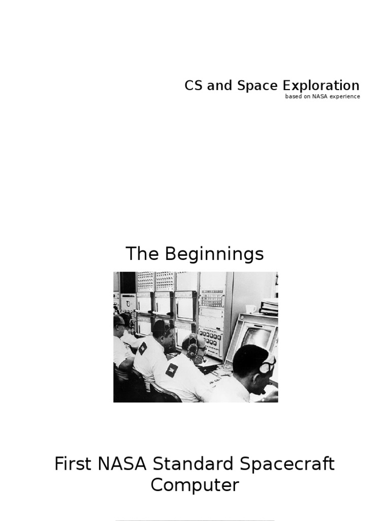 CS and Space Exploration: Based On NASA Experience | PDF