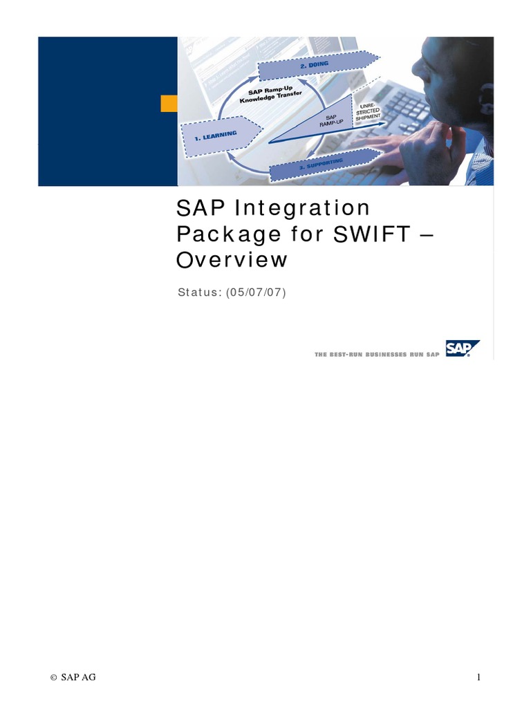 Sap Swift Overview | PDF | Sap Se | Enterprise Resource Planning