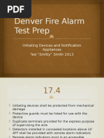 Fire Smoke Detector Spacing As Per Nfpa | PDF | Area | Ceiling