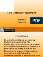 Fire Smoke Detector Spacing As Per Nfpa | PDF | Area | Ceiling