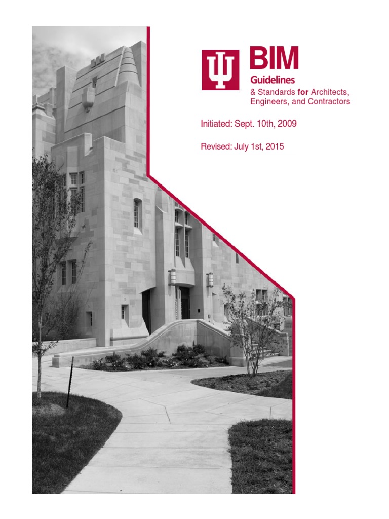 IU BIM Guidelines and Standards | PDF | Building Information Modeling ...