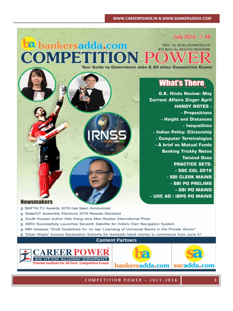 Final Magazine July ISSUE 2016 Final With Cover Page | PDF | Reserve ...