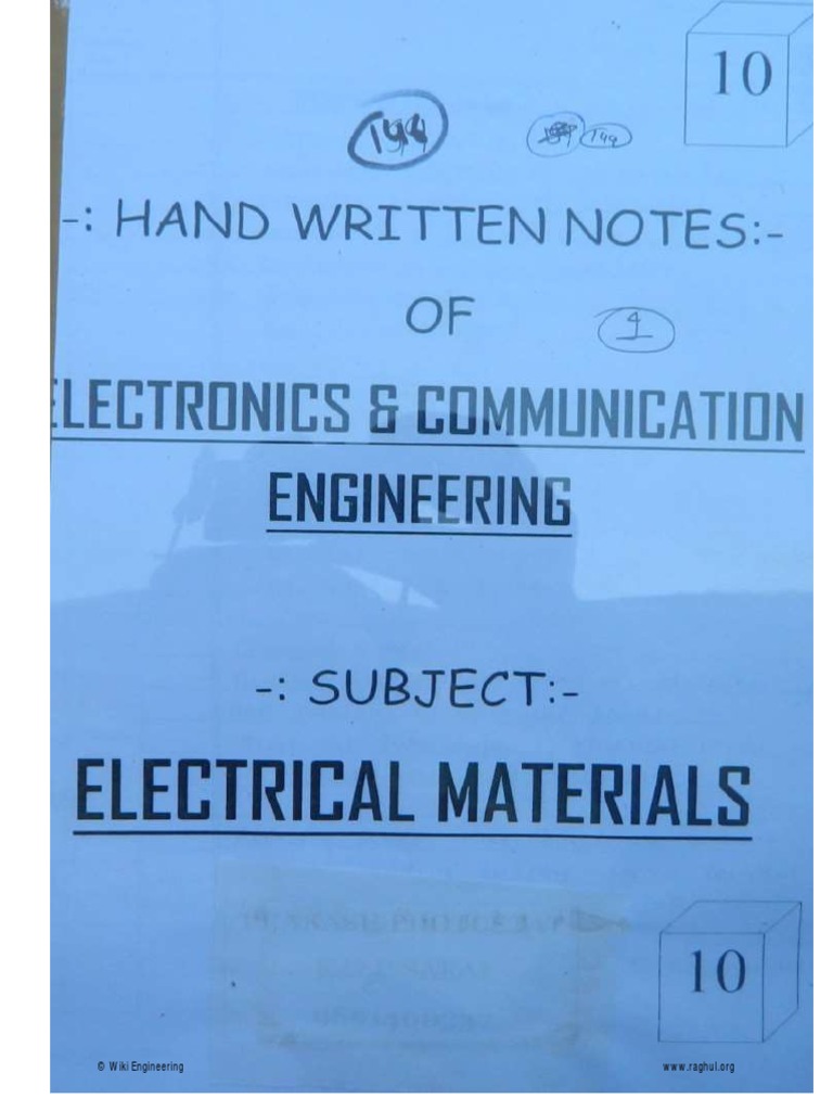 Electrical Material PDF | PDF