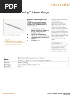 Calibrating the Elcometer 456 Gauge | PDF | Calibration | Accuracy And ...