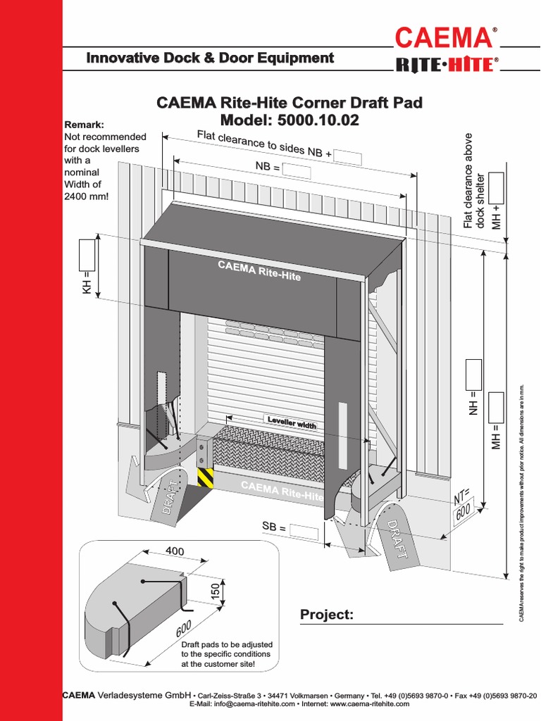 E Corner Draft Pad 5000.10.02 Overview | PDF