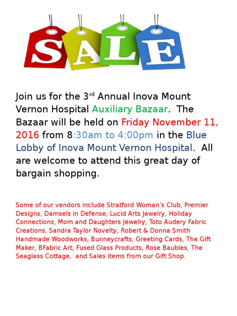 Bazaar Flyer | PDF