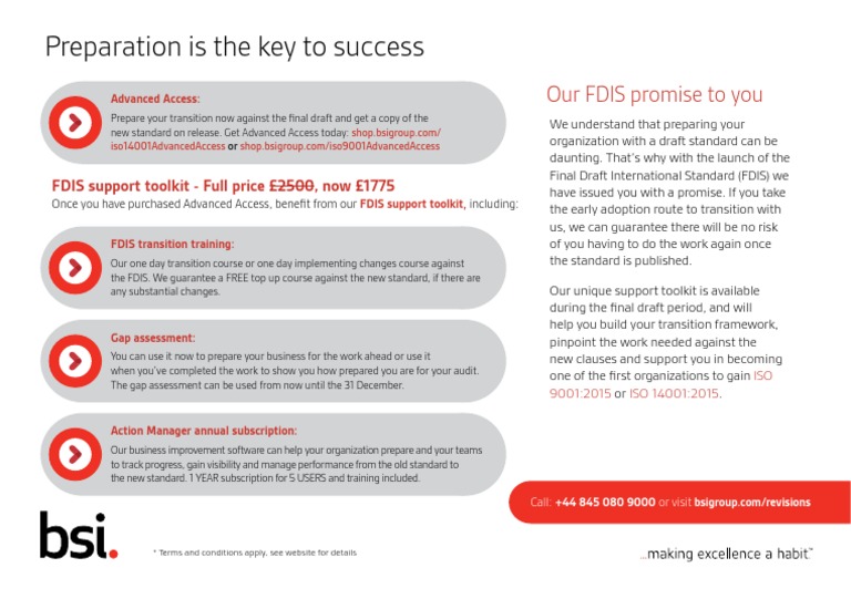 Bsi Fdis Support Toolkit Uk en | PDF | Business