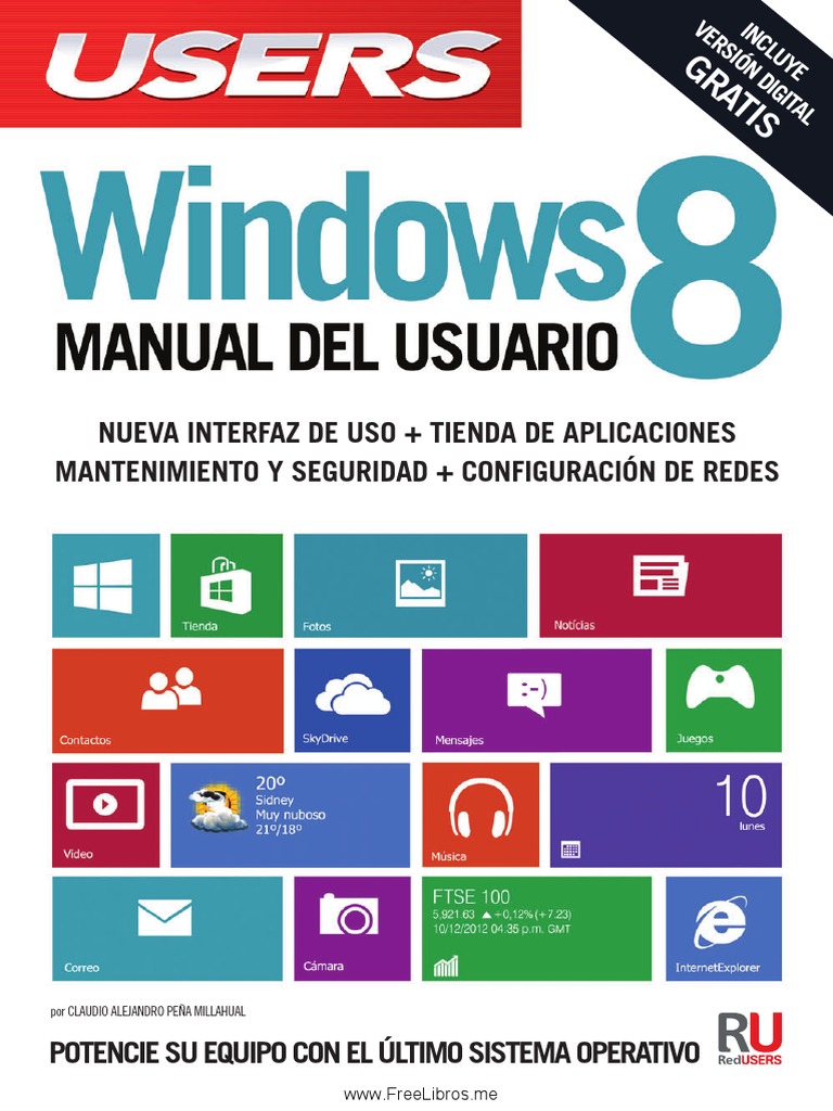 Windows 8 Manual de Usuario | PDF | Windows 8 | Microsoft Windows