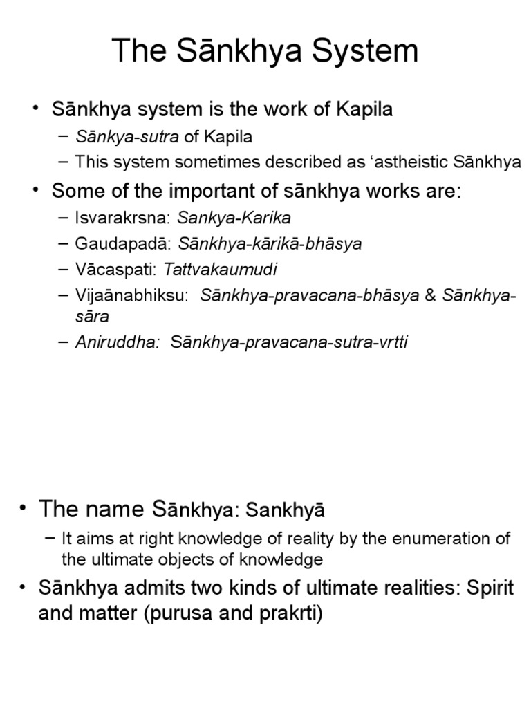 Sankhya Theory of Causation | PDF | Metaphysics | Indian Philosophy