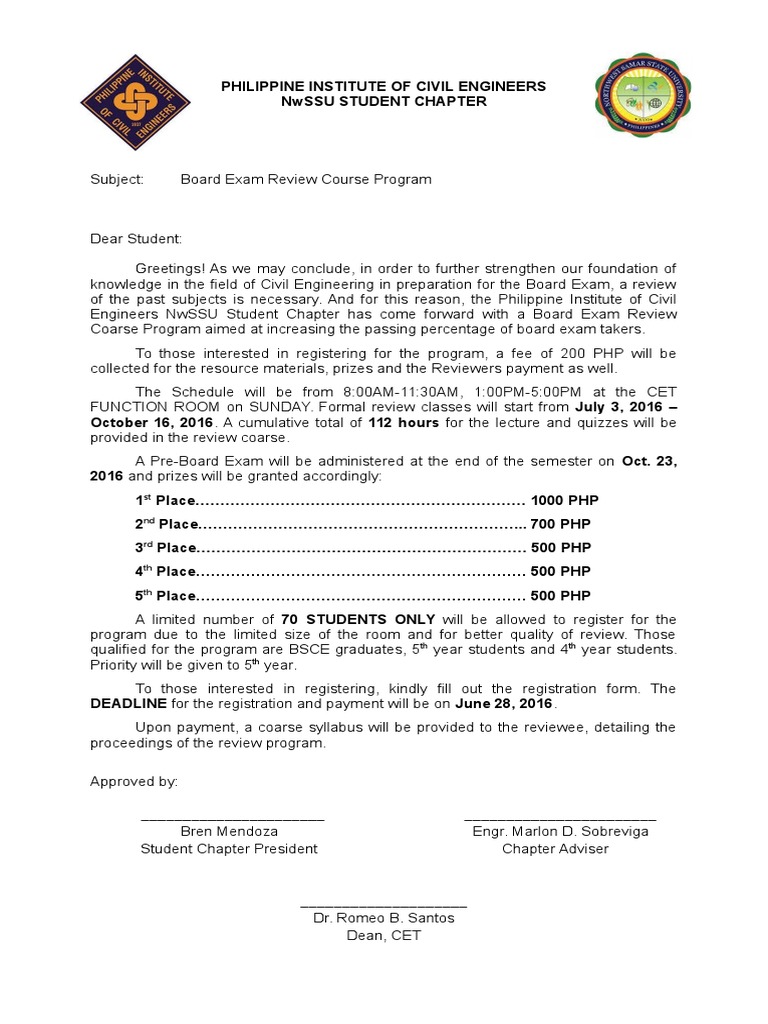 Student Letter | PDF