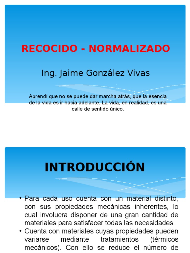 02.recocido - Normalizado | PDF | Tratamiento a base de calor ...
