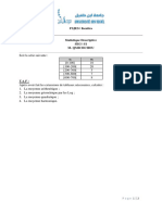 Table Loi de T de Student | PDF