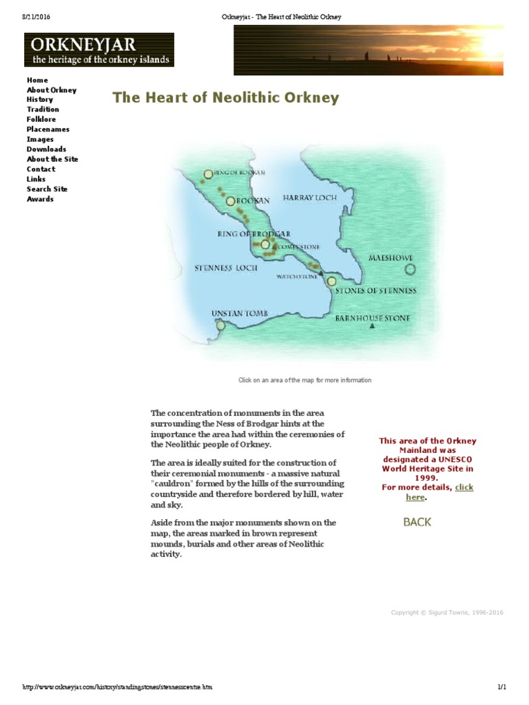 The Heart of Neolithic Orkney | PDF