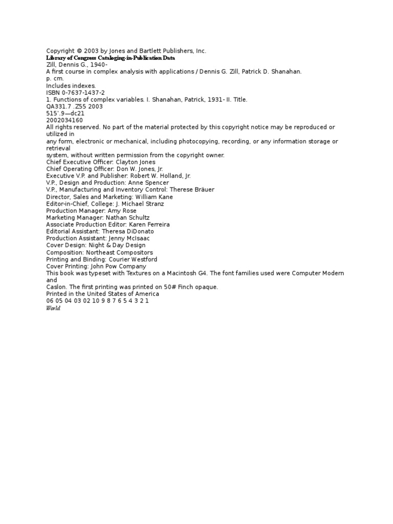 Library of Congress Cataloging-in-Publication Data: World | PDF | Computers