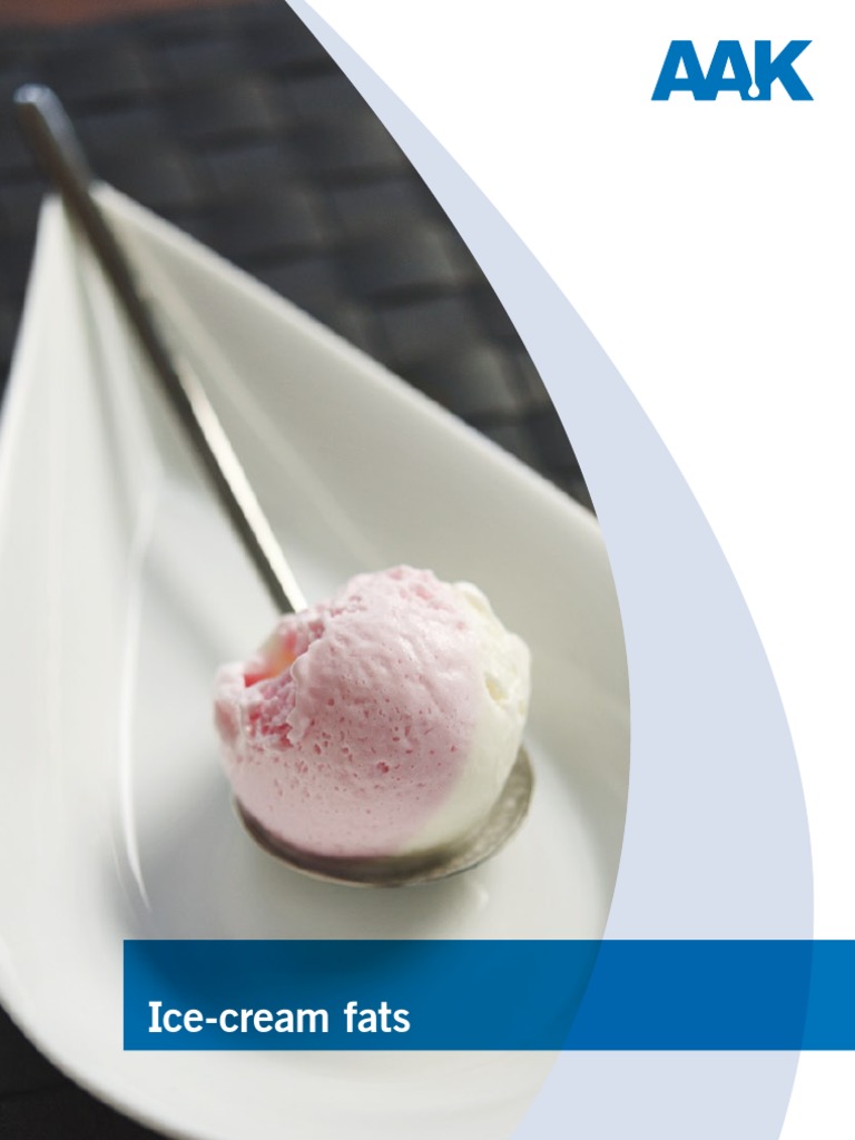 Ice Cream AAK | PDF | Saturated Fat | Diet & Nutrition