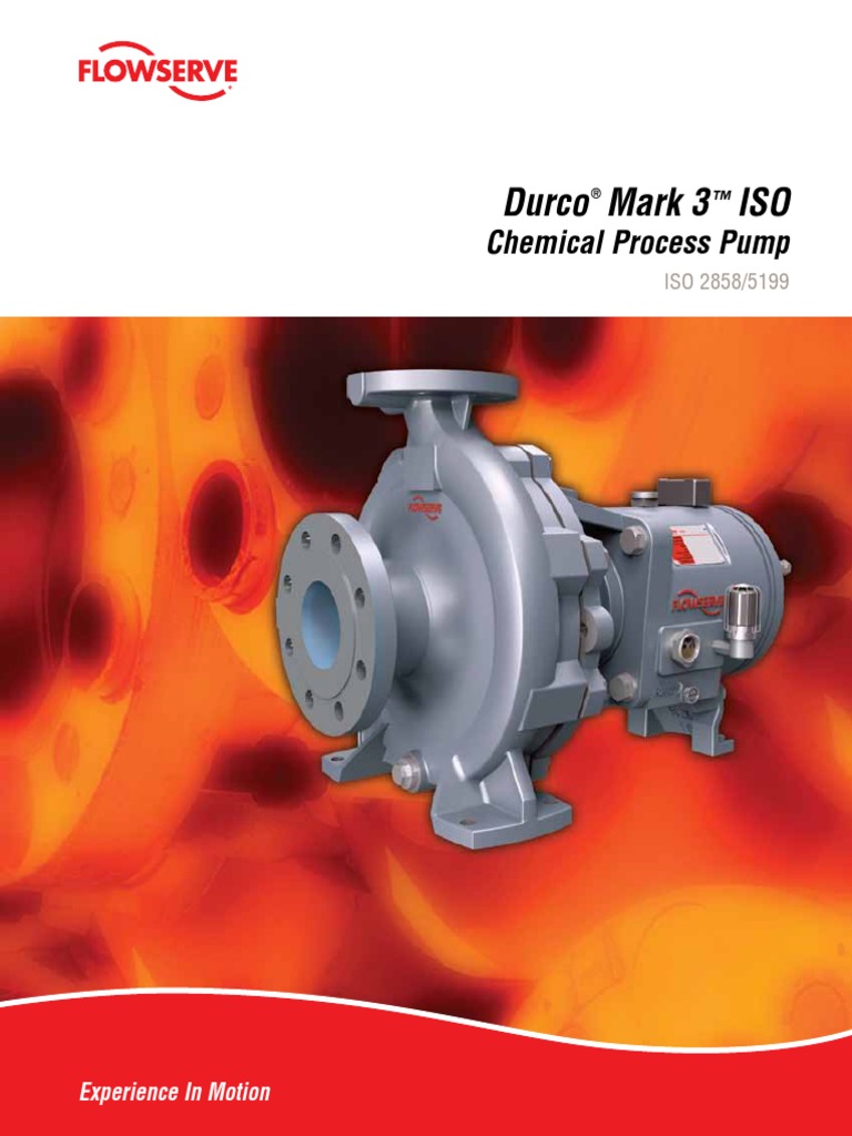 Durco Iso | PDF | Bearing (Mechanical) | Pump