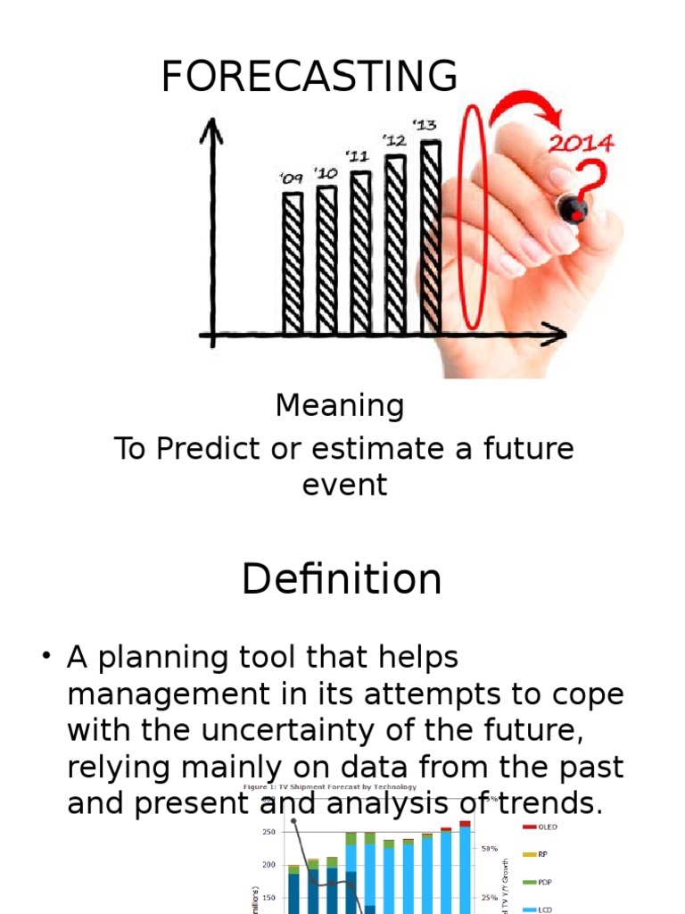 forecasting ppt.pptx | Forecasting | Prediction