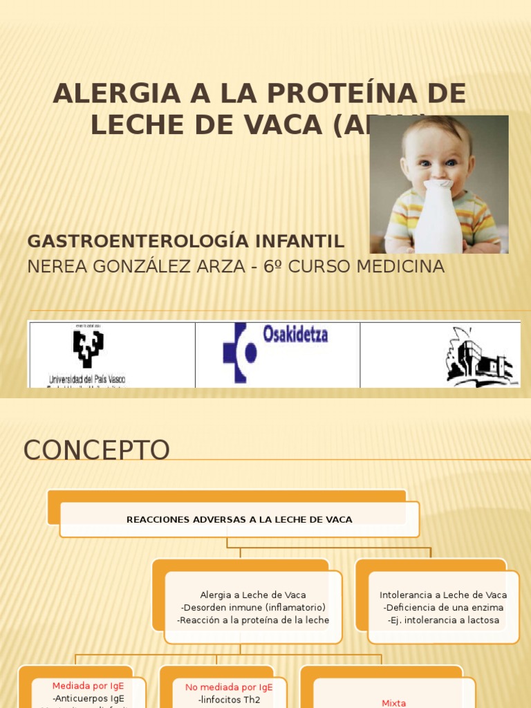 APLV | PDF | Amamantamiento | Alergia