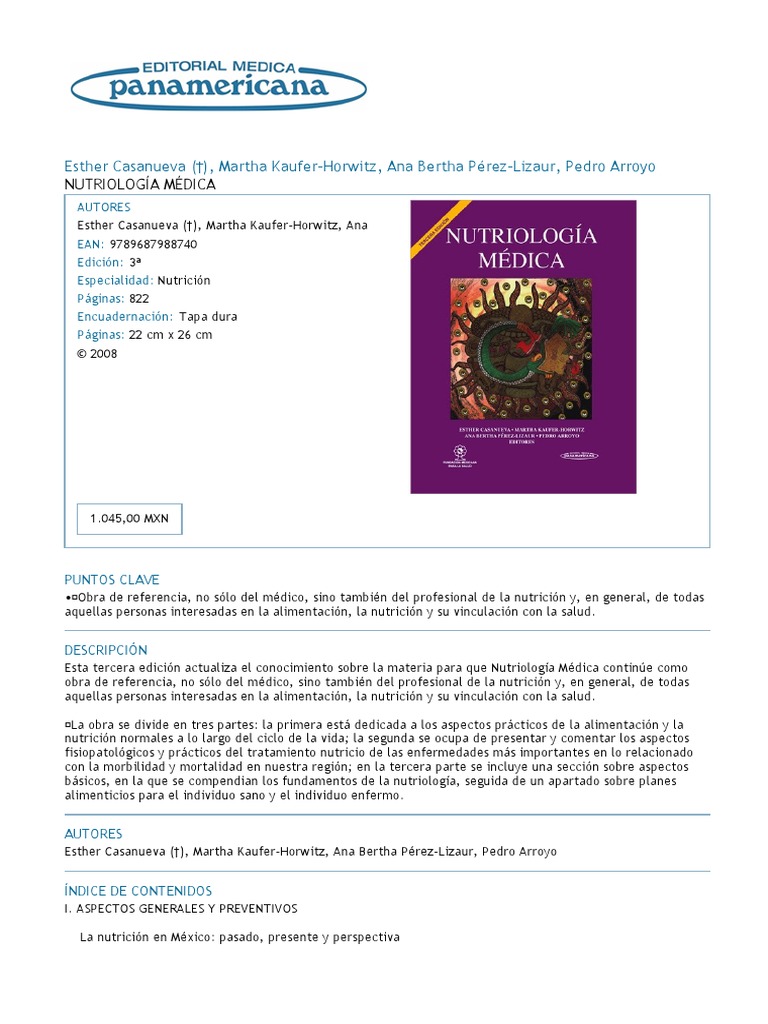 Nutriología Médica | PDF | Nutrición | Dieta y nutrición