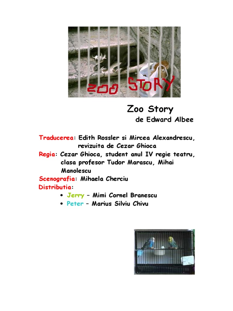 Zoo Story | PDF