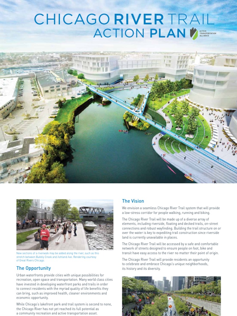 Chicago River Trail Action Plan, Active Transportation Alliance | PDF ...