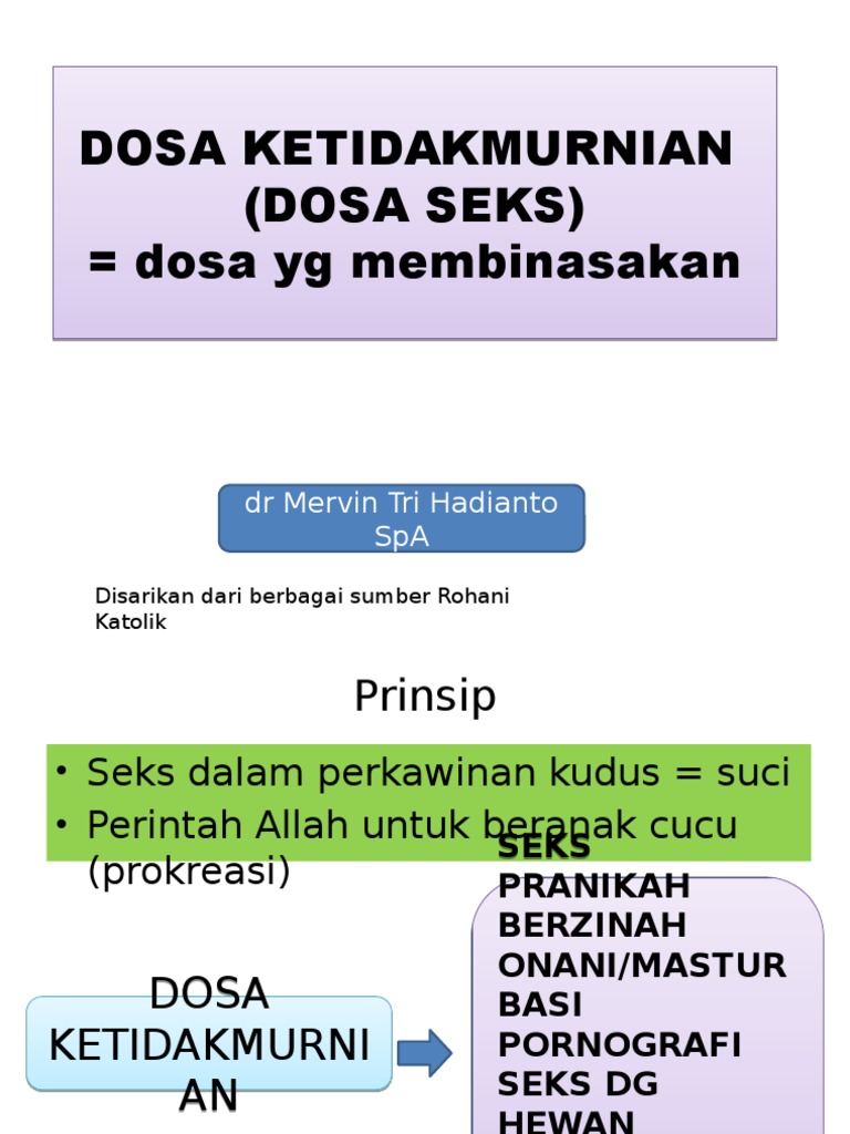 Dosa Percabulan | PDF