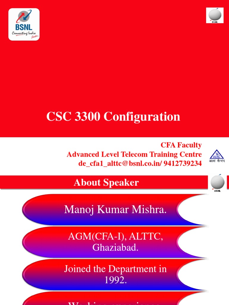CSC 3300 Configuration 3 | PDF | Ip Multimedia Subsystem | Domain Name System