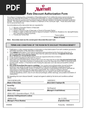 Marriott Friends And Family Form 2023 - Printable Forms Free Online