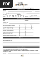 NYDA Grant and Voucher Application Form | PDF | Business | Ownership