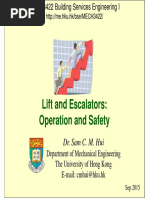 DOSH Guidelines Lift&Escalator | PDF