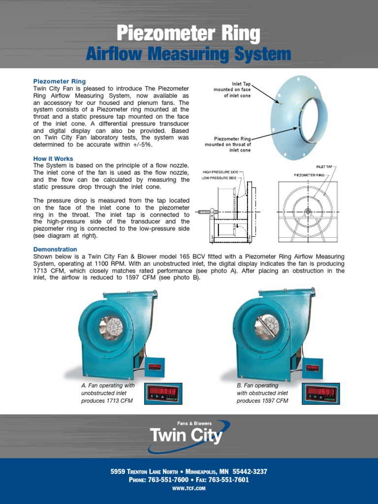 Piezometer Ring Flyer | PDF