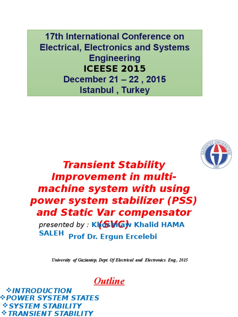 17th International Conference On Electrical, Electronics and Systems ...